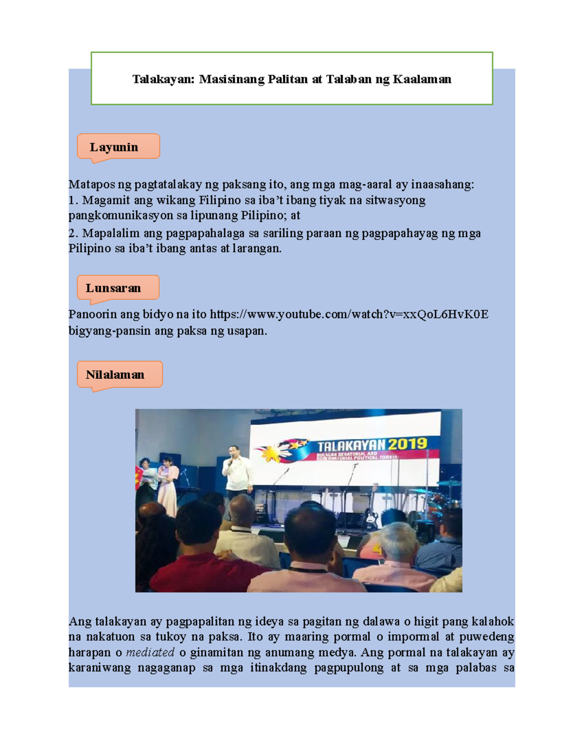 7 Talakayan, Pagbabahay-bahay - BSBA Marketing Management - BatStateU ...