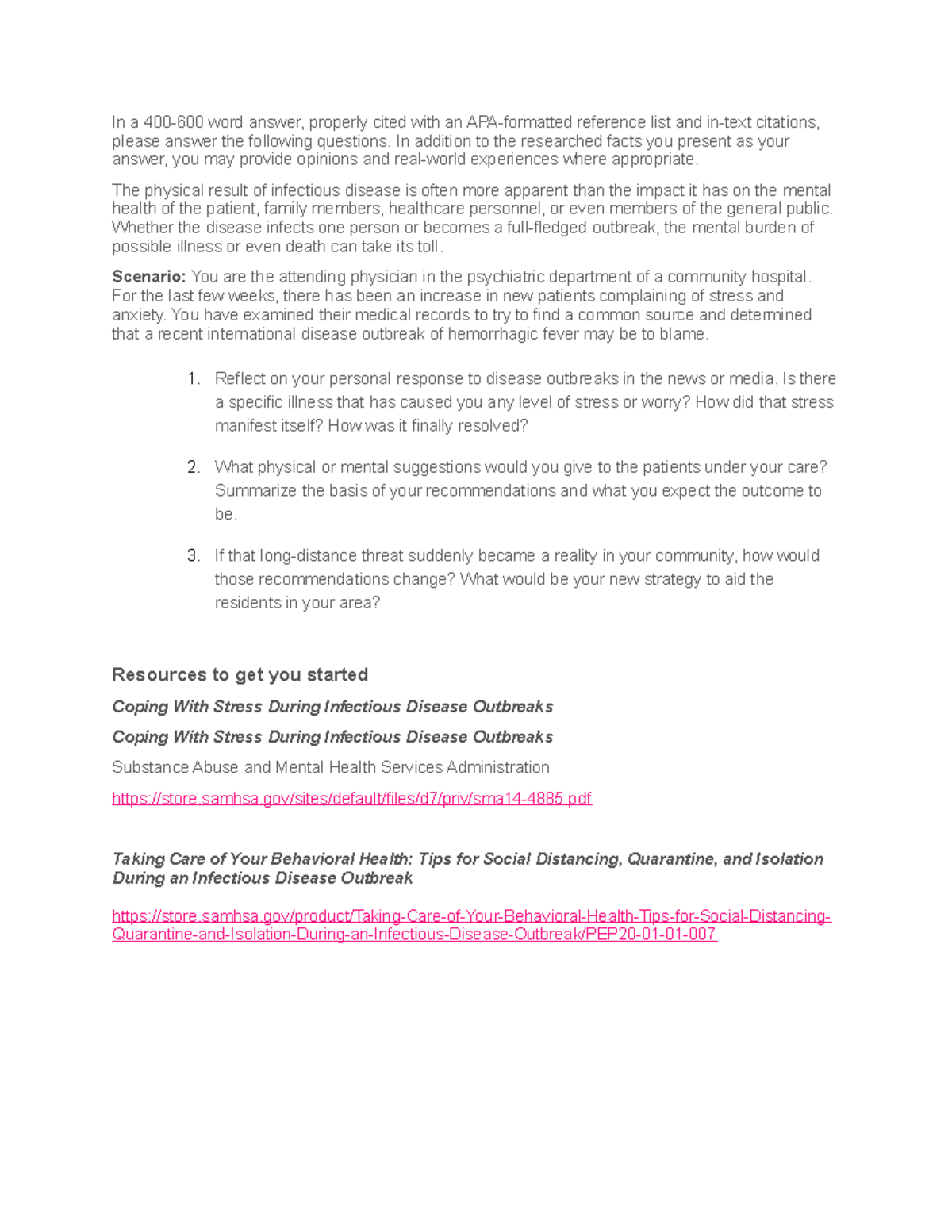 Question And Answer Format Apa