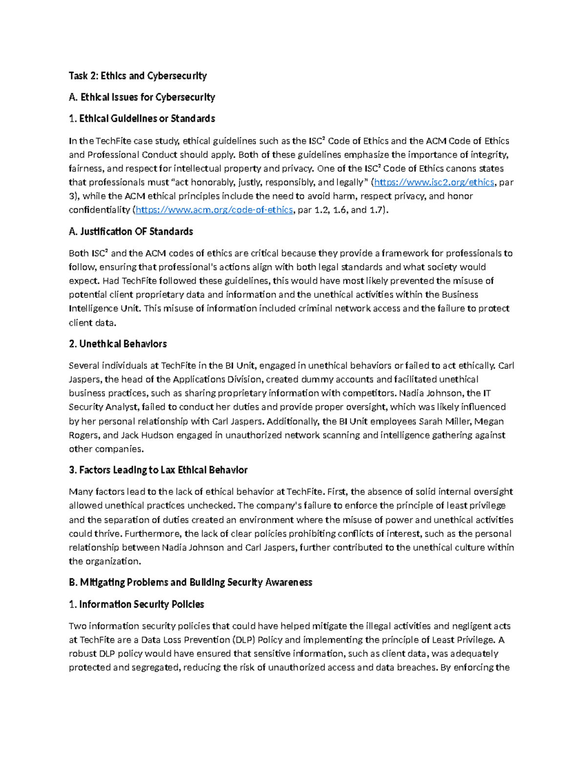 Ethics and Cybersecurity - Ethical Issues for Cybersecurity Ethical ...