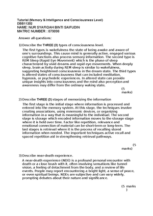 BIO462 EXP 6 - lab 6 - BIO BIOCHEMISTRY LAB REPORT 6 : QUALITATIVE TEST ...