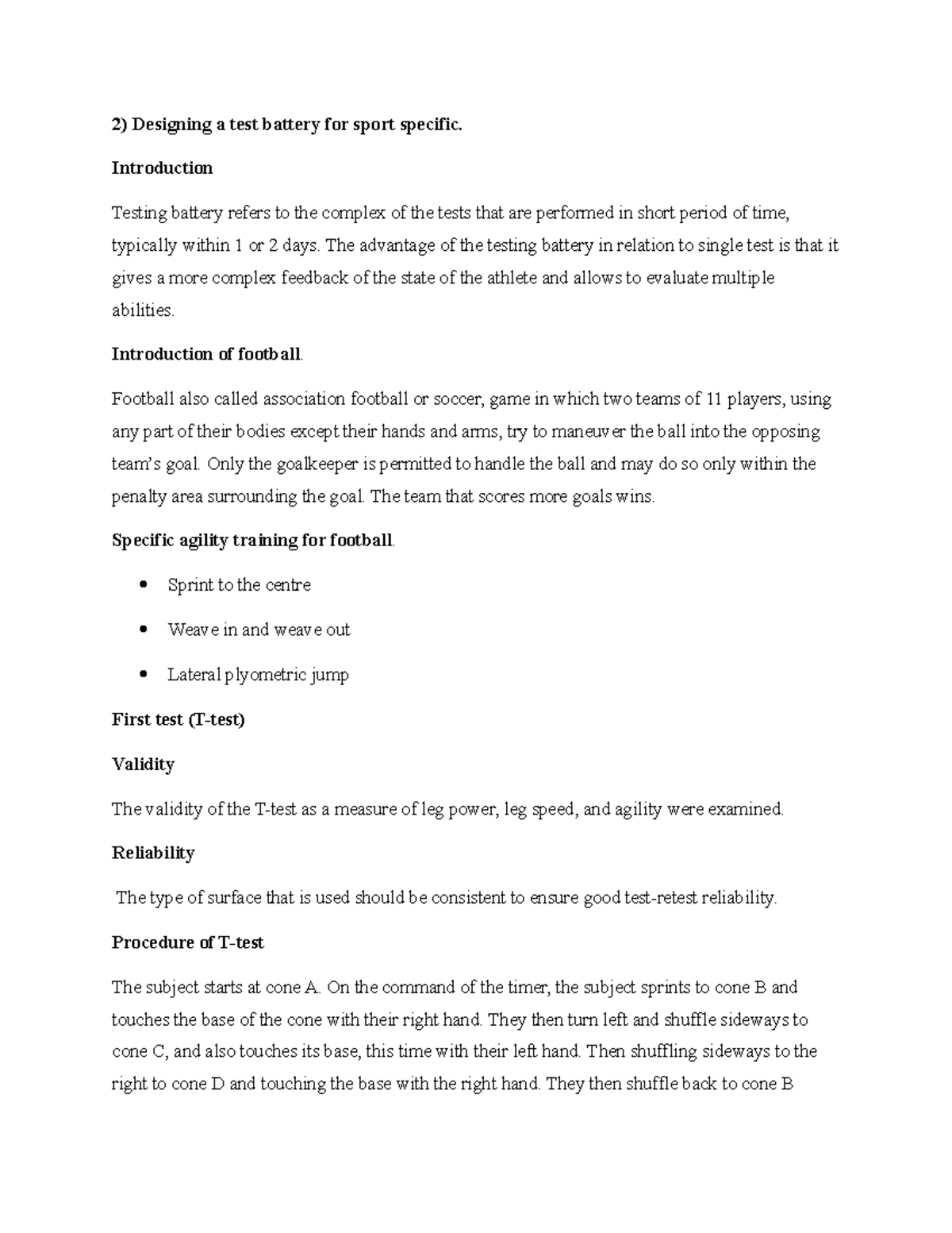Latest - important - Designing a test battery for sport specific ...