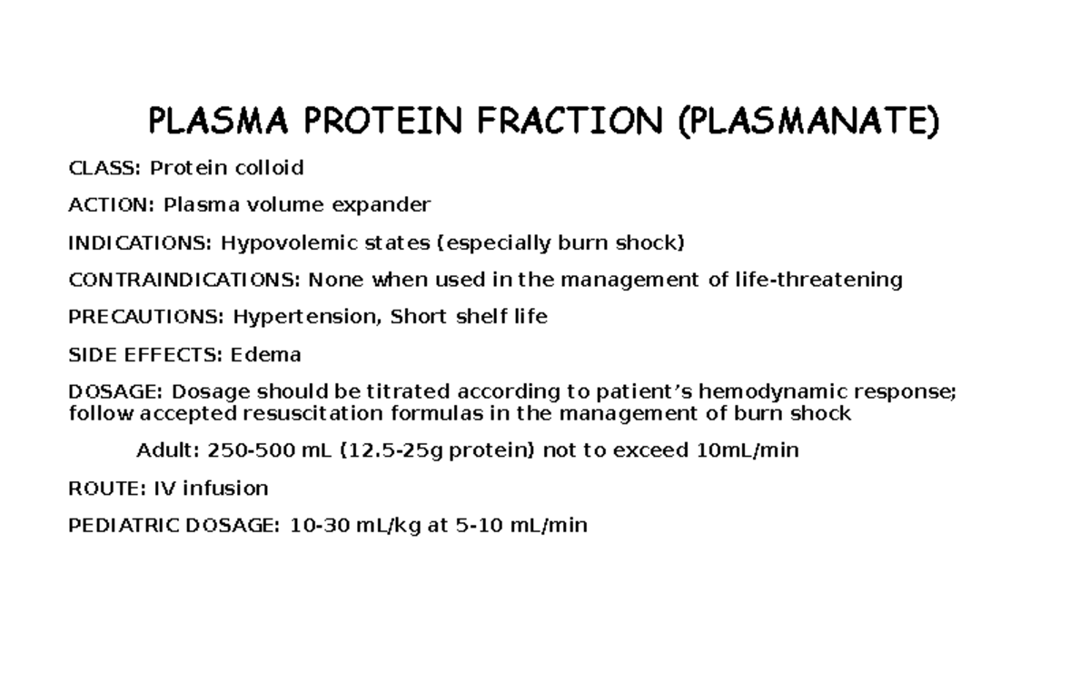 Paramedic drug cards - PARM 115 - Ivy Tech - Studocu