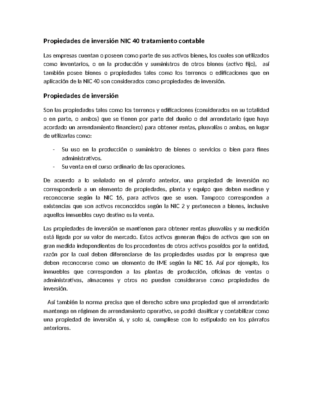 Caso-practico-NIC 40 - LAS NIIF 40 - Propiedades de inversión NIC 40 ...