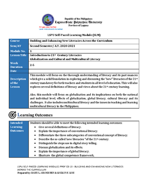 Social contradictions and tensions - The following are some examples of ...