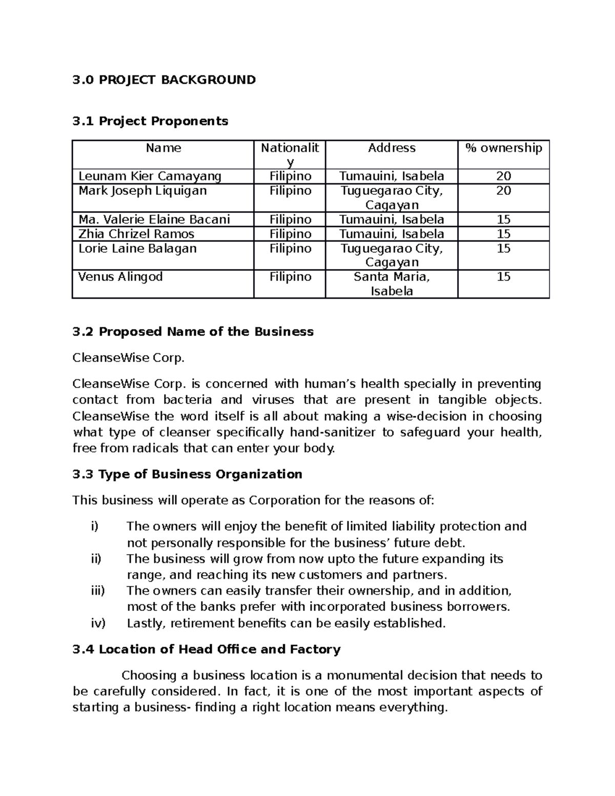 Group 4- Project- Background - 3 PROJECT BACKGROUND 3 Project ...