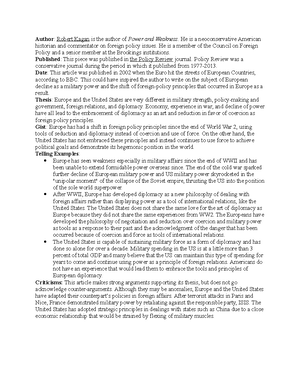 RP6 - Stephanie Anderson - Author: This article was written by Ludger ...