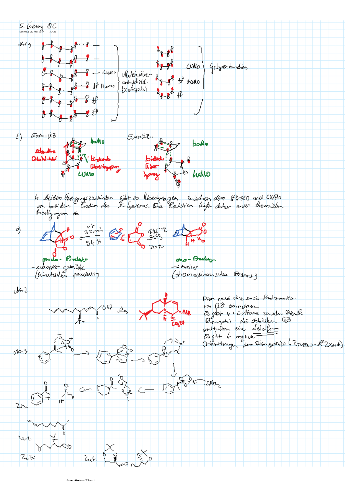 5. ü oc[4924] - 5. Übung organische Chemie - Organische Chemie I ...