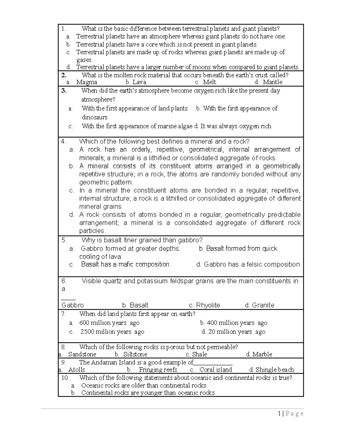Entrance Test-2012 Question Paper-converted - Cognitive Aptitude Test ...