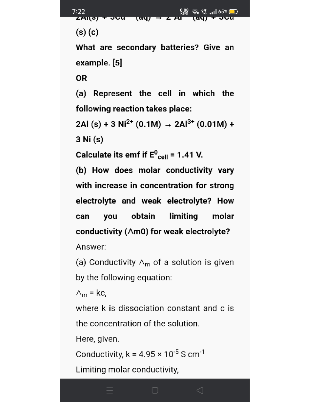 PYQ- Chemistry-( Solution) - Class XII PCB - Studocu
