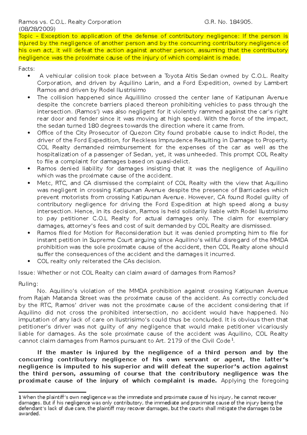 21 - digests - Property Law - PSU - Studocu