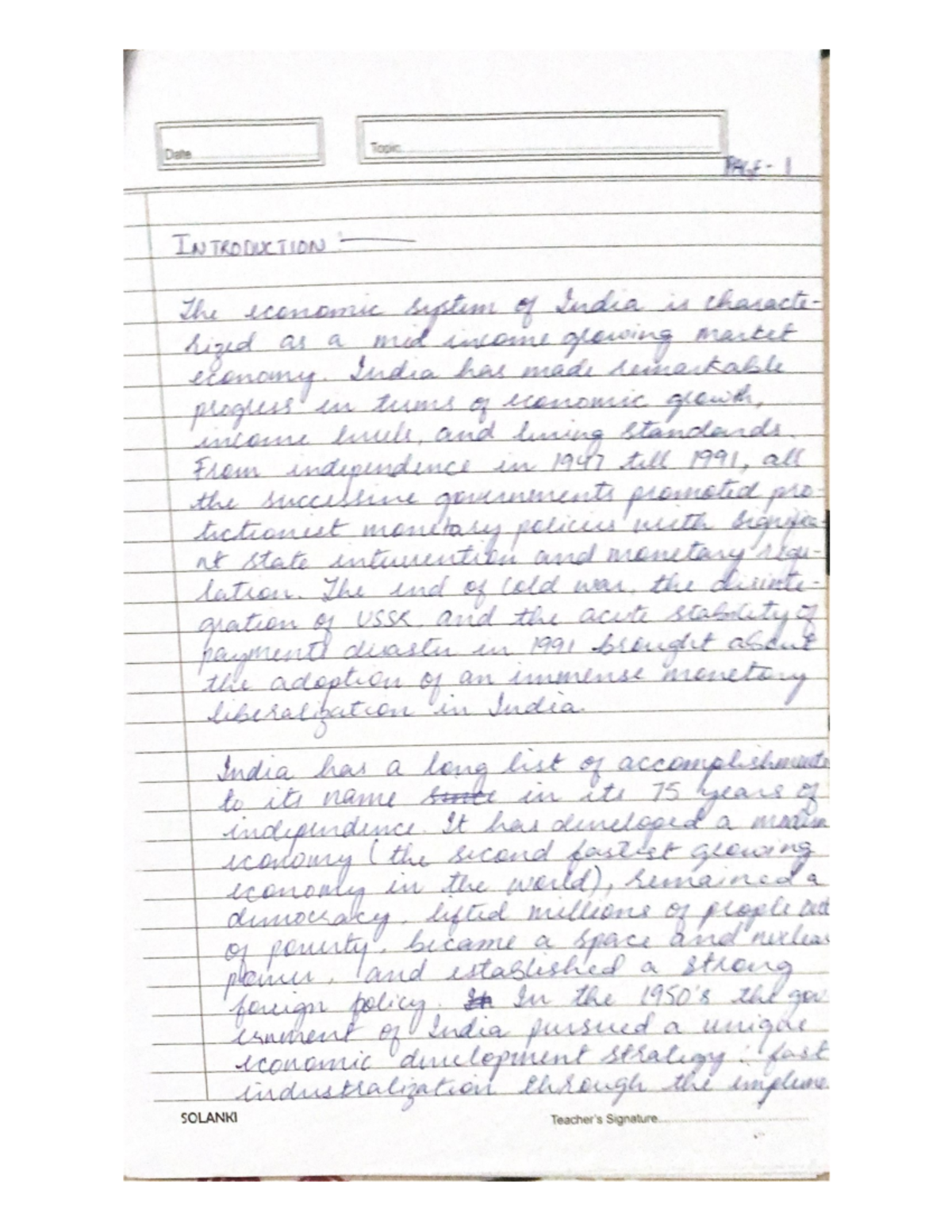 Development Process After Independence Political Science Studocu