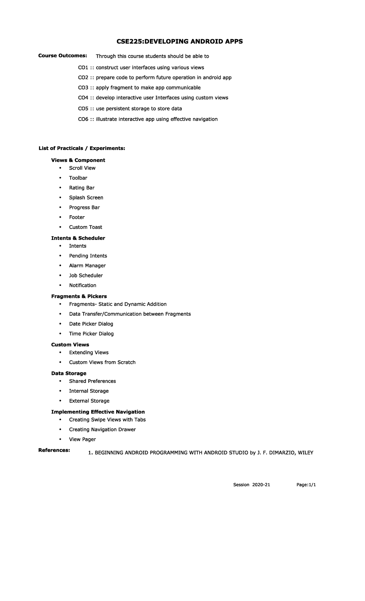 CSE225 Syllabus - Security essentials - Studocu