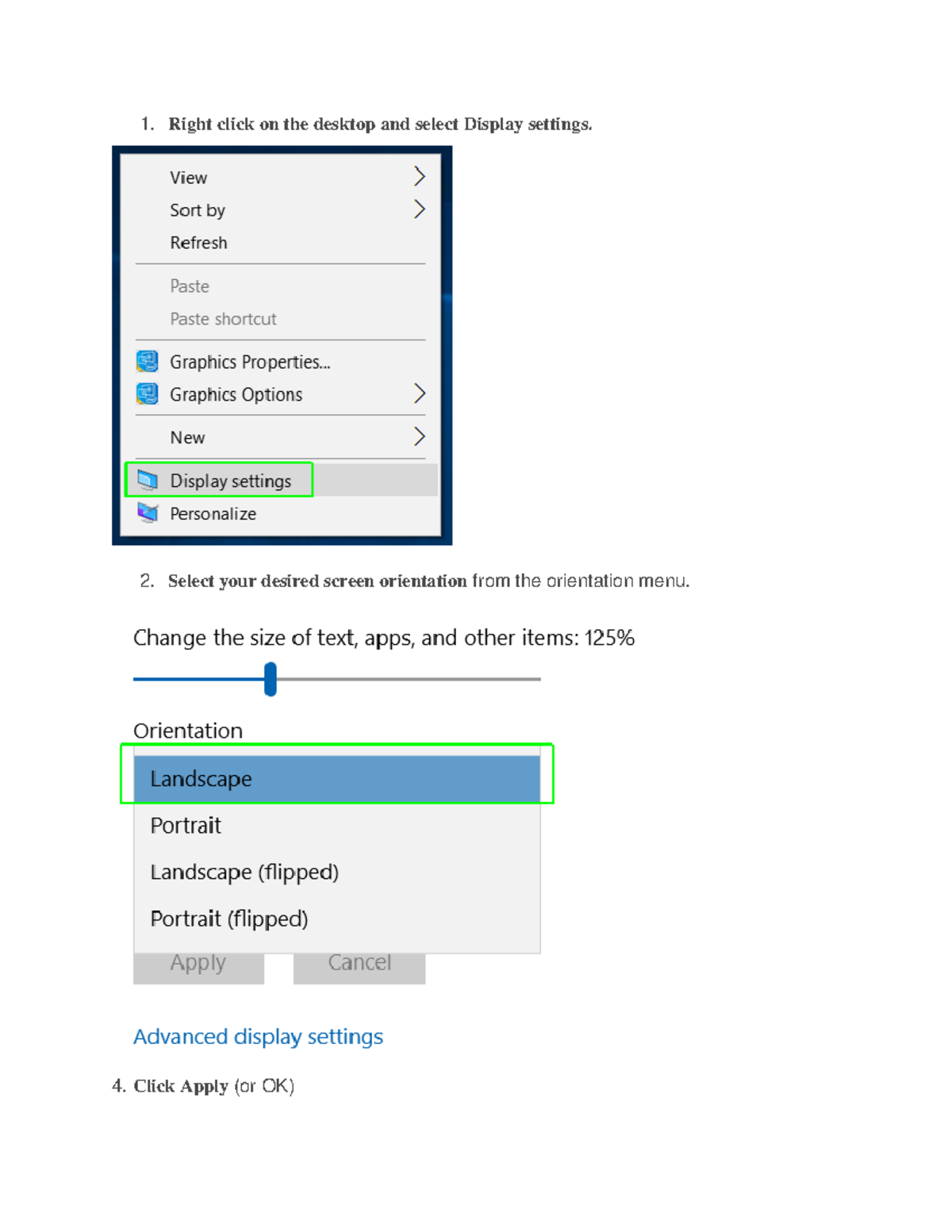 Rotate-Display - This is an example of how to rotate PC display - Right ...