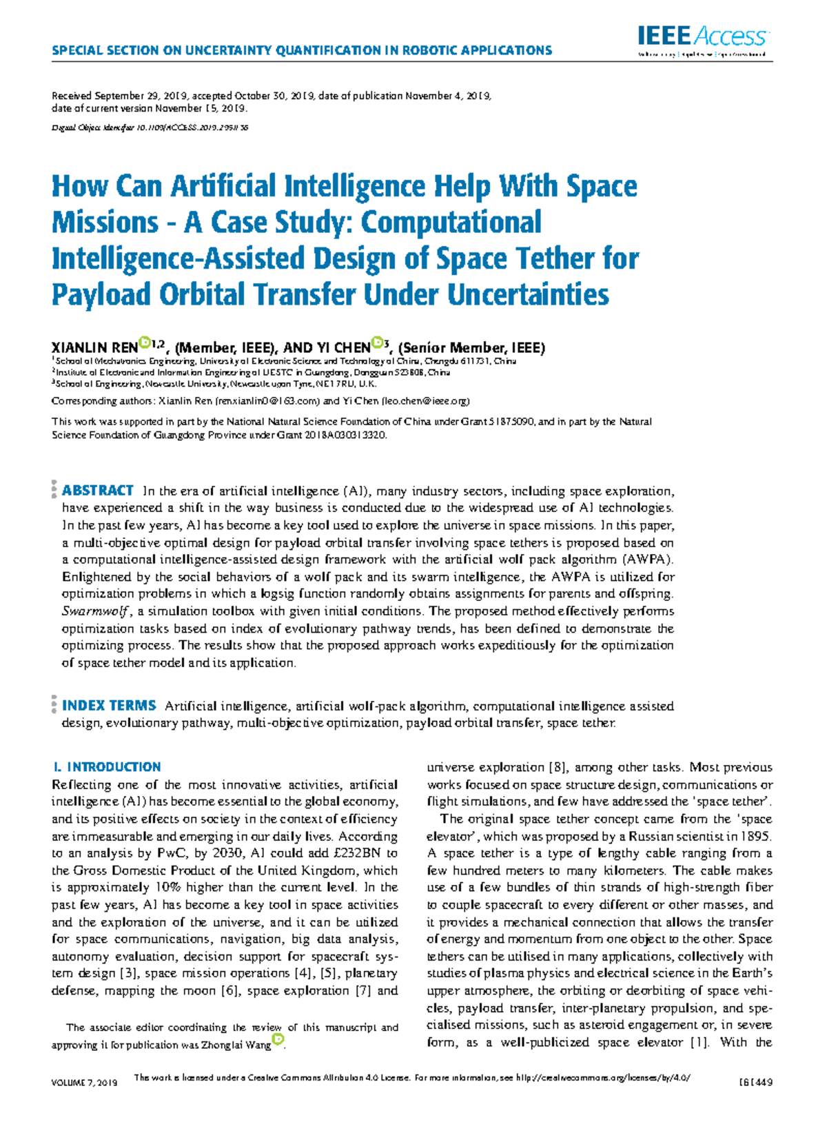How Can Artificial Intelligence Help With Space Missions - A Case Study ...