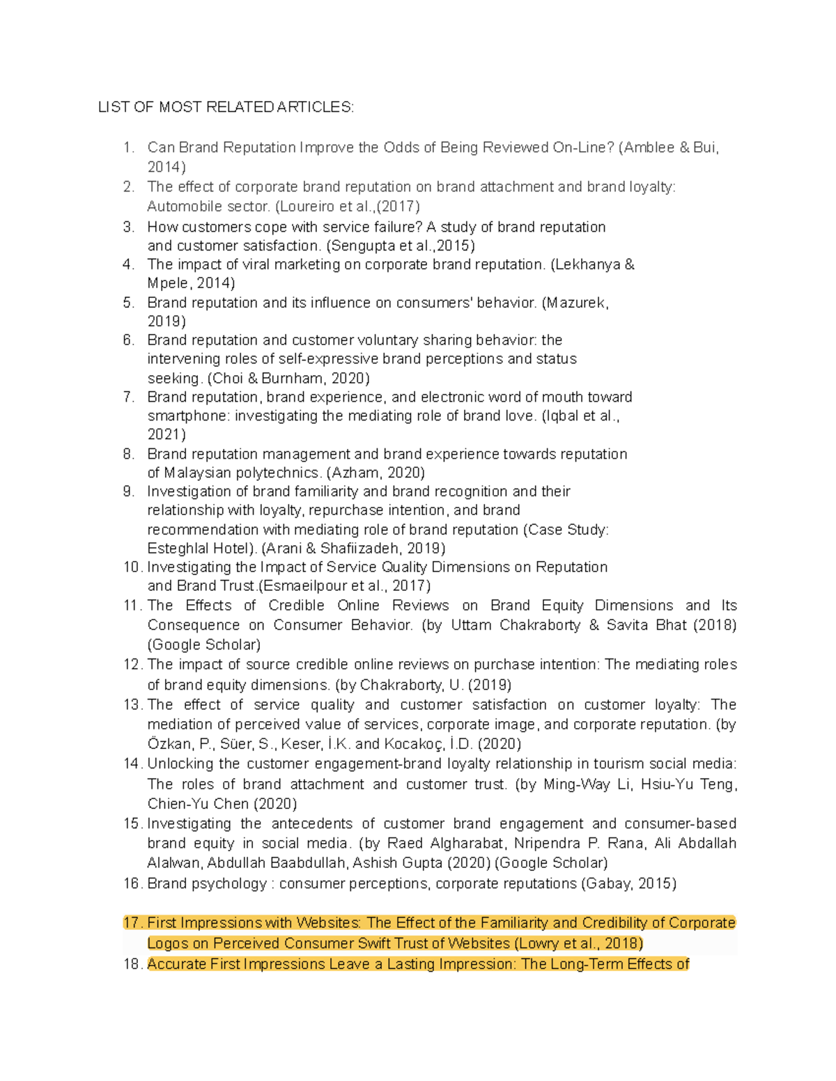 Most-Related-Articles - LIST OF MOST RELATED ARTICLES: Can Brand ...