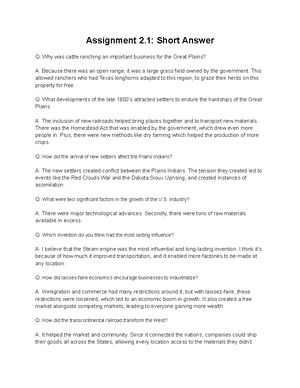 Chapter 1 - Short Answer - Essay - Short-Answer Questions The term used ...