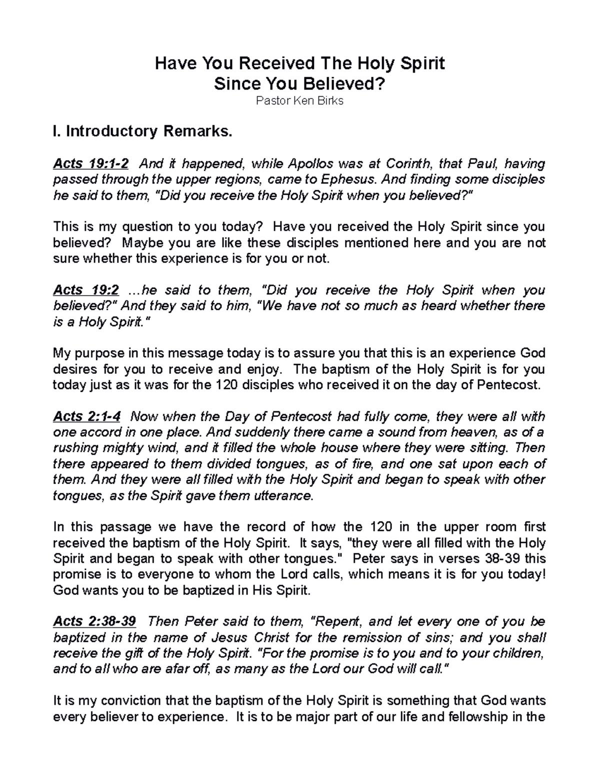 Baptism-holy-spirit - kakaka dkdkdkd s - Have You Received The Holy ...