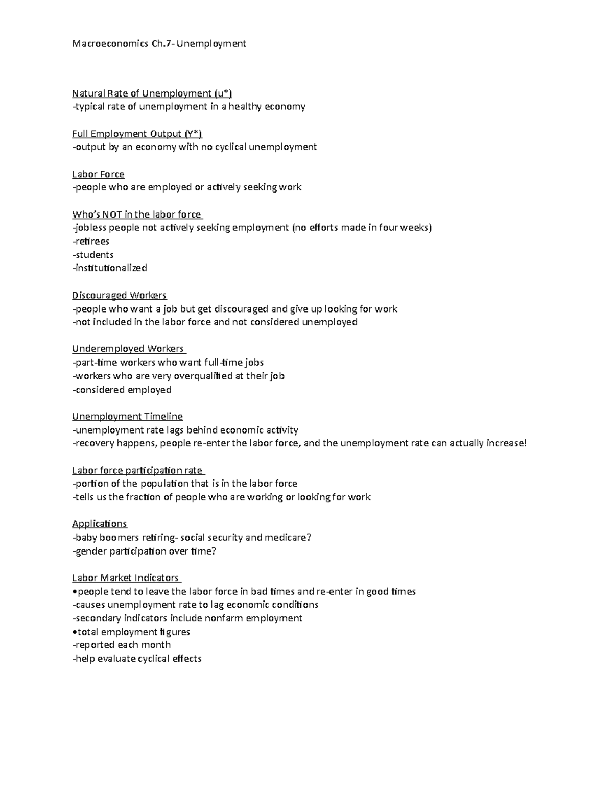 Macroeconomics Chapter 7 Lecture Notes-2 - Macroeconomics Ch ...