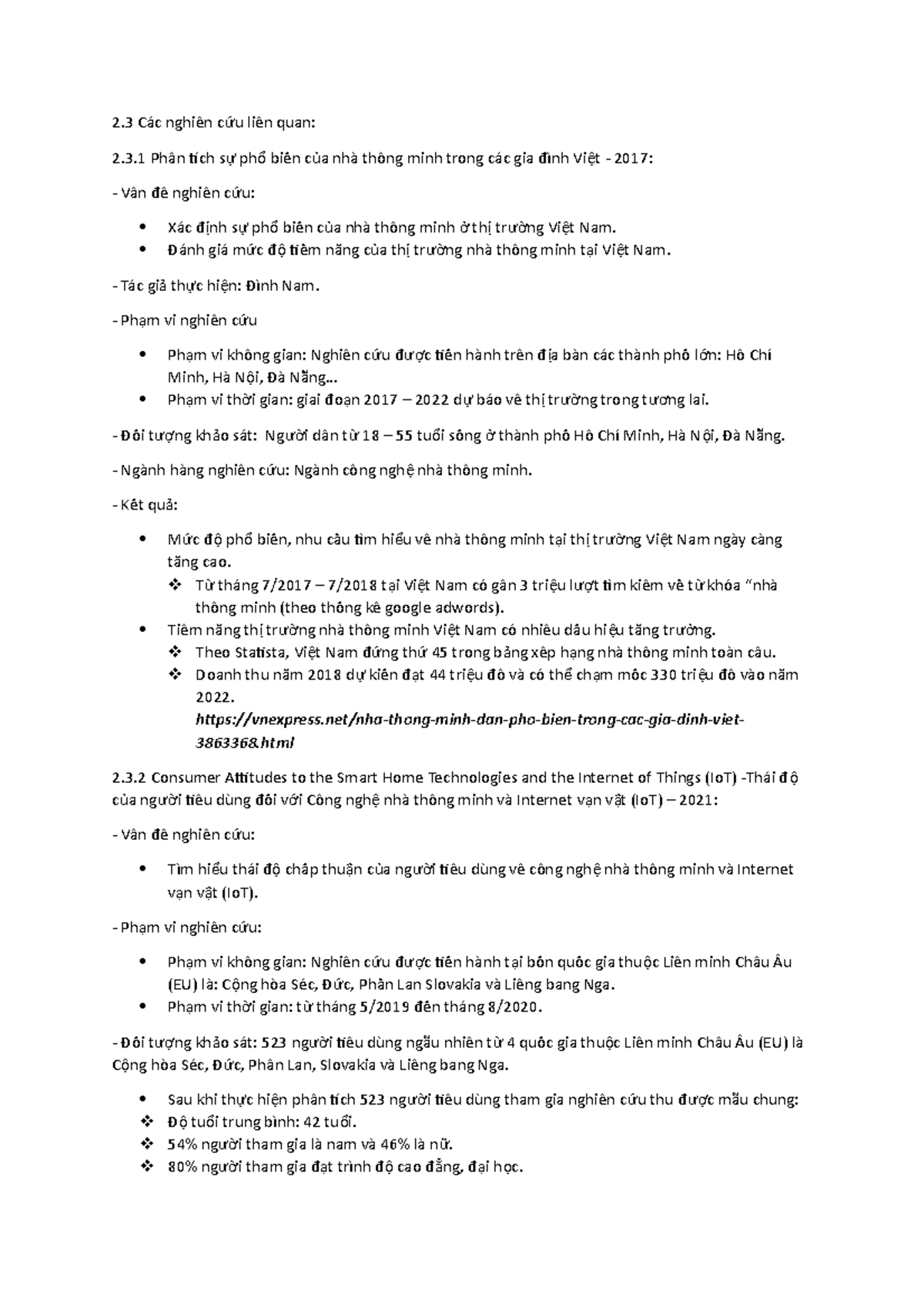 2 - eeeeeeeeeeeeeeeeeeeeeeeeeee - 2 Các nghiên c ứu liên quan: 2.3 Phân ...