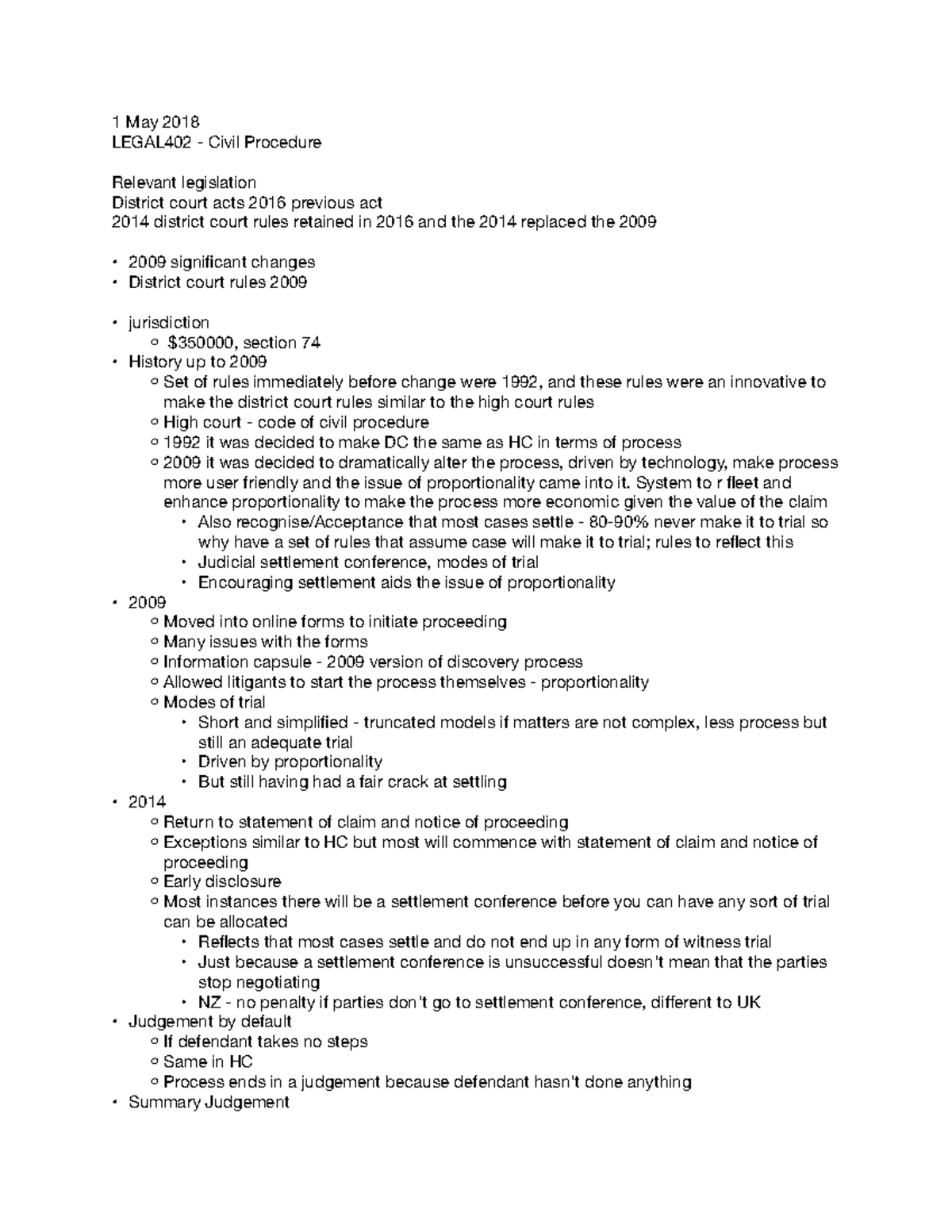 Legal402 1 05 2018 Lecture Notes 1 Warning Error During Font Loading Xmlrequest Is 