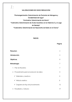 Informe 1. La Balanza Analítica Prac 1 - Warning: TT: undefined function: 32 Laboratorio de ...