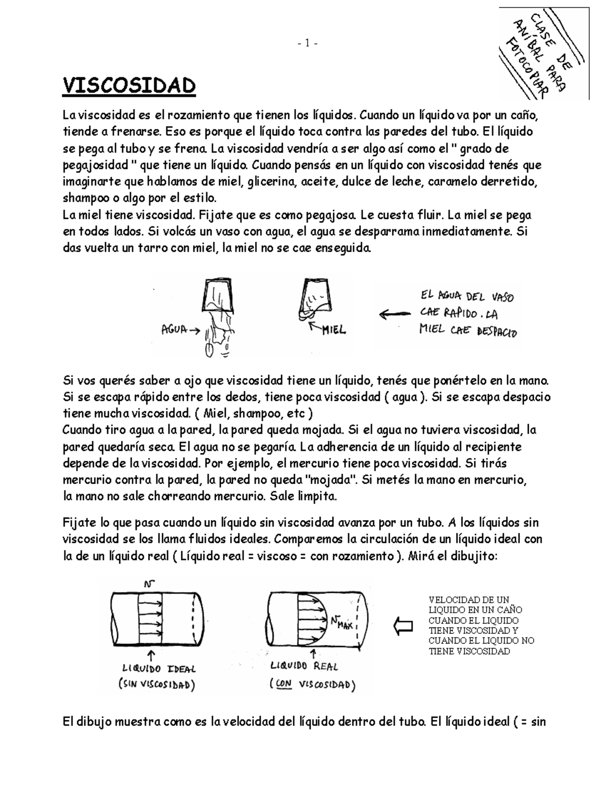 Biofísica - Viscosidad (Fluidos reales) - Física en Segundos ...