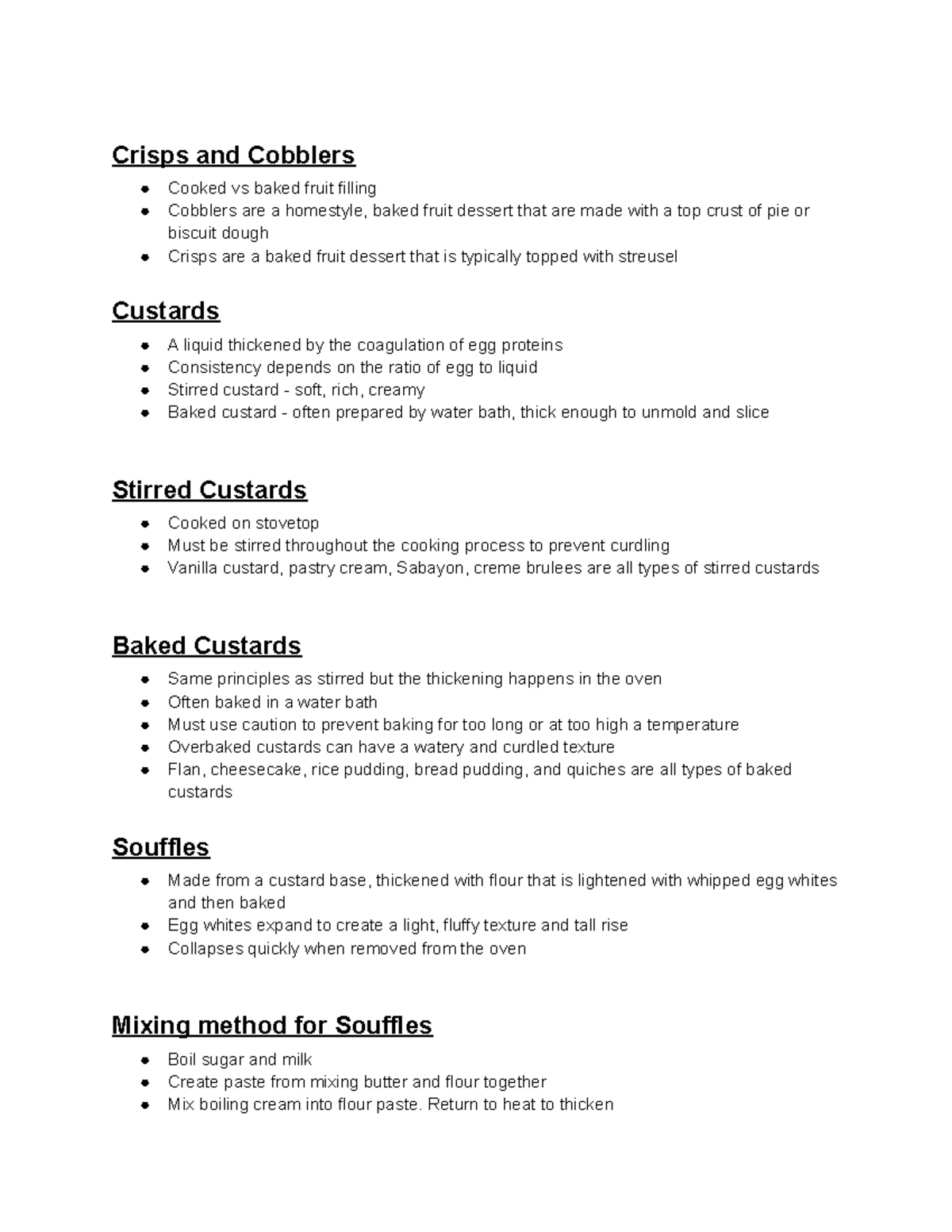 FoB - Hot Desserts and Custrads - Crisps and Cobblers Cooked vs baked ...