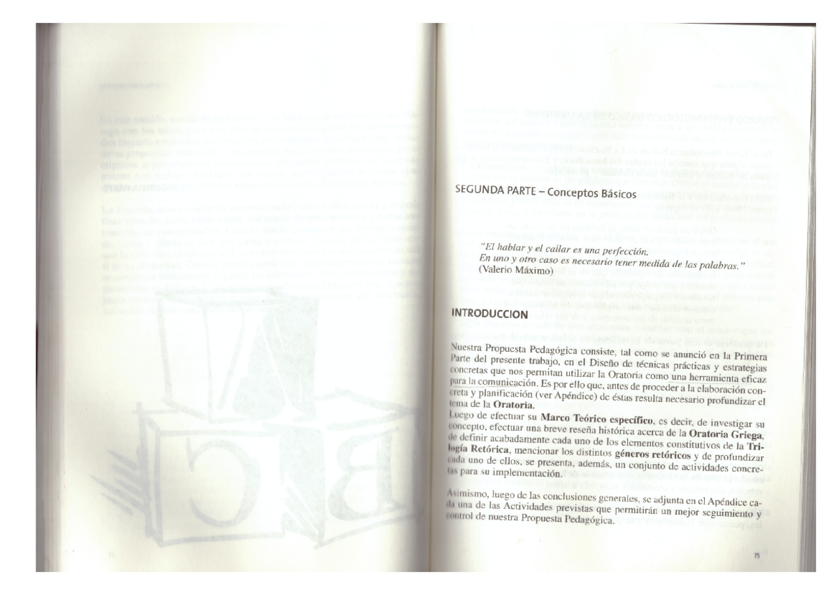 Oratoria para el éxito - SEGUNDA PARTE Conceptos Básicos hablar y el ...