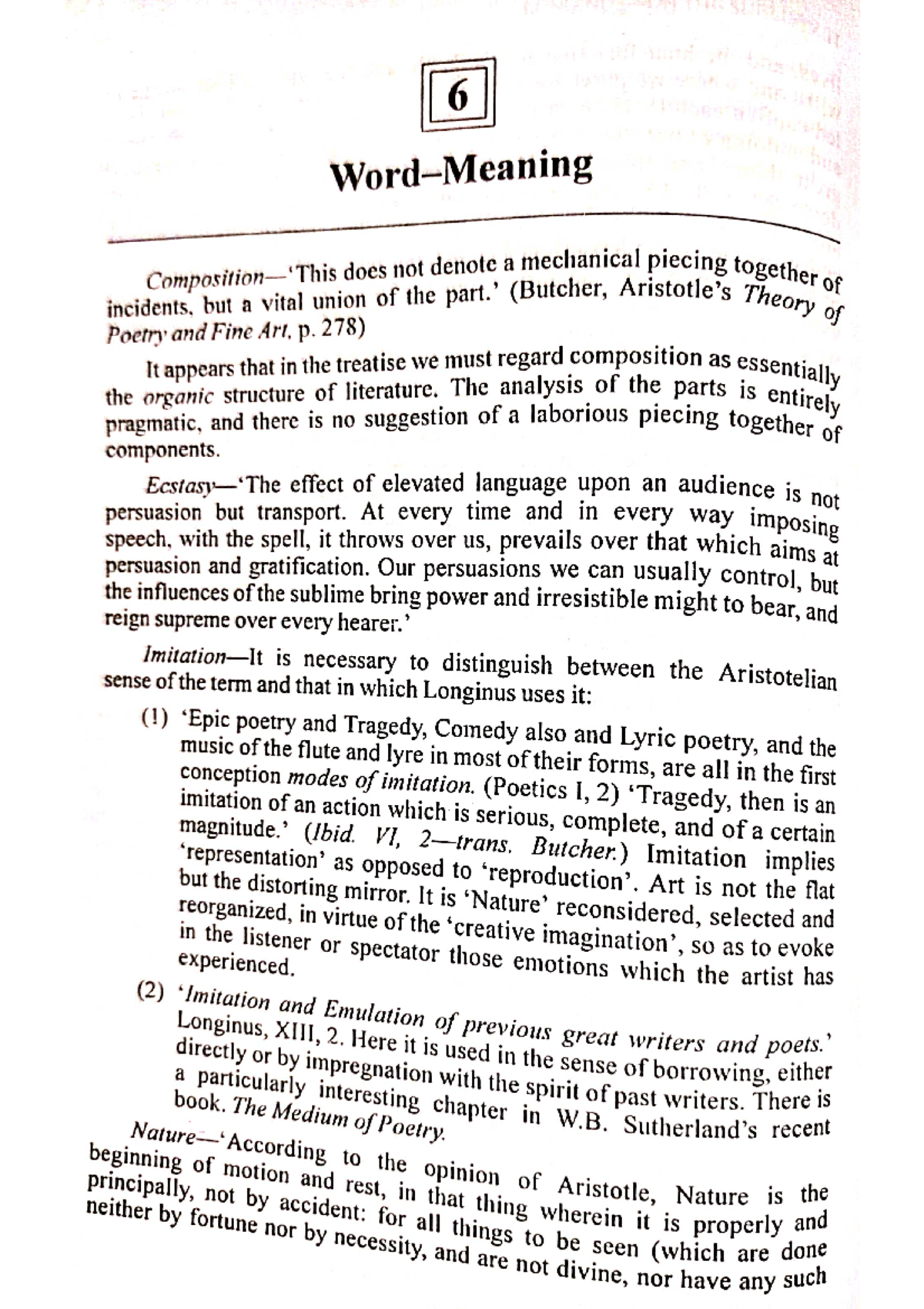 Word meaning on the Sublime - M A English Language and Literature - Studocu