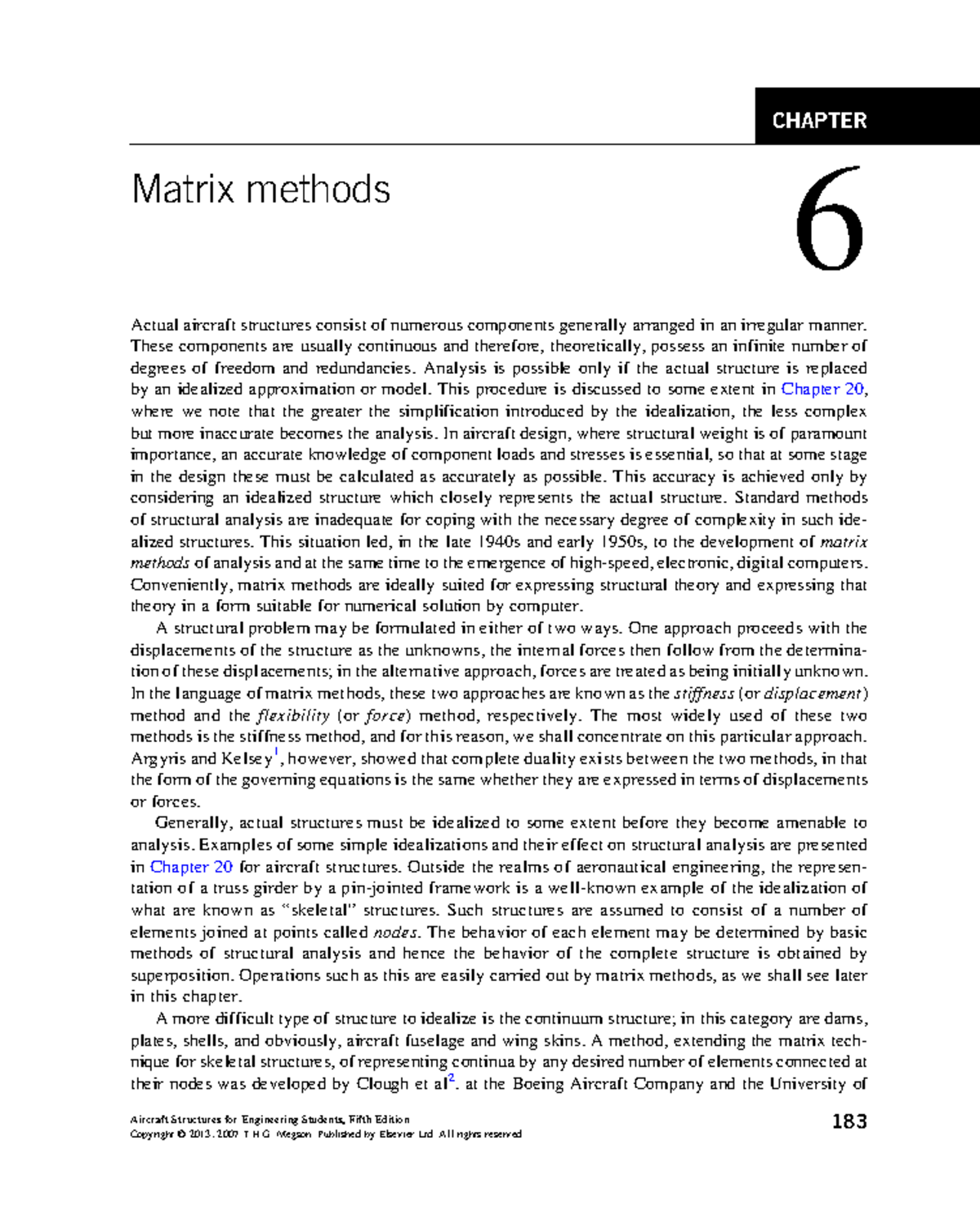 Chapter-6-Matrix-methods 2013 Aircraft-Structures-for-Engineering ...
