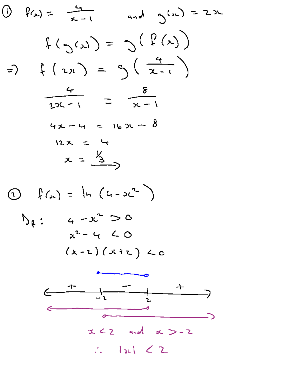 Online Test 1 Solutions - Math 131 - Studocu