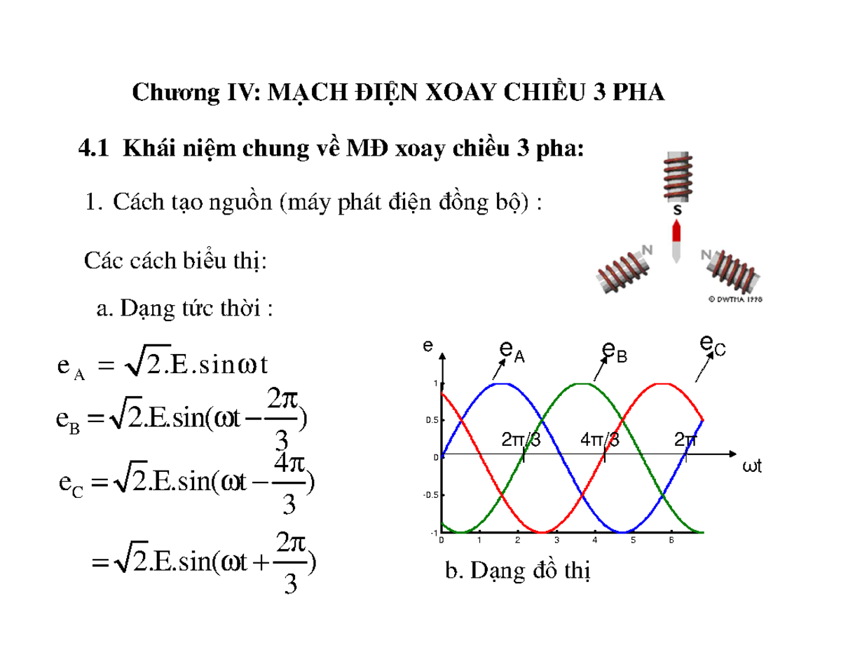 Chuong 4 Mach 3 Pha Chж жўng Iv Mбє Ch дђiб N Xoay Chiб ђu 3 Pha Cгўc Cгўch