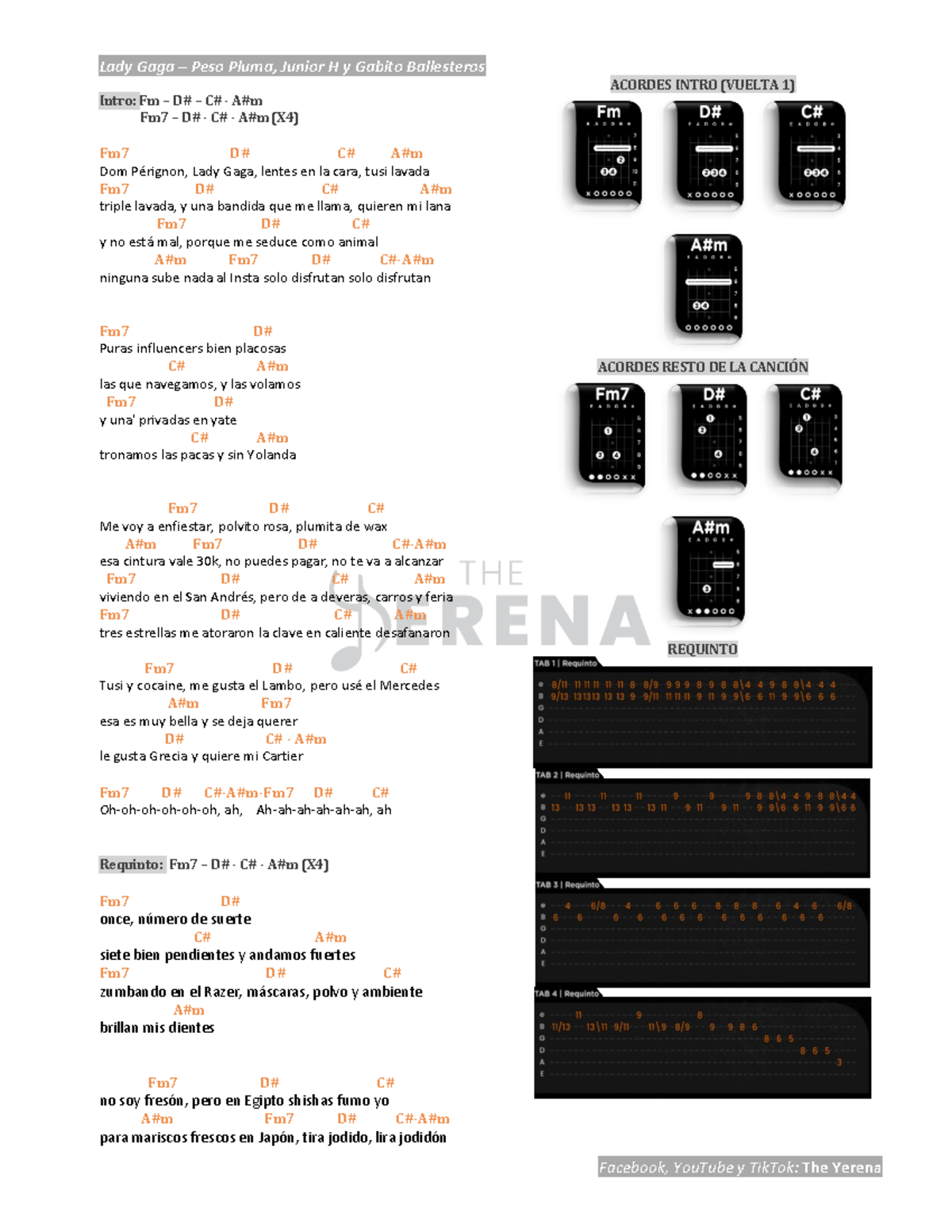Lady Gaga - Peso Pluma - Jejdjd - Lady Gaga – Peso Pluma, Junior H y ...