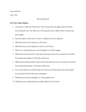 Planet Motion Lab - Planetary Motions GSC 1580 Explaining the motions ...