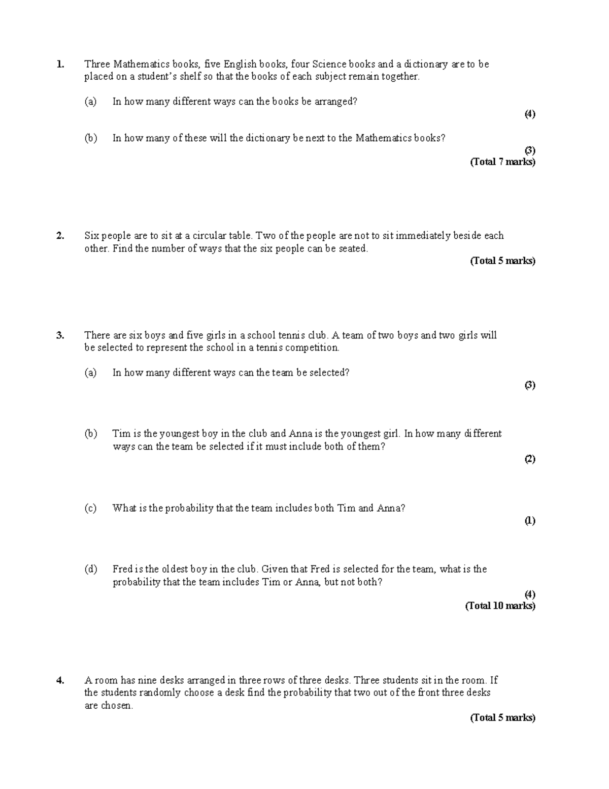 Math Practice solutions - Three Mathematics books, five English books ...