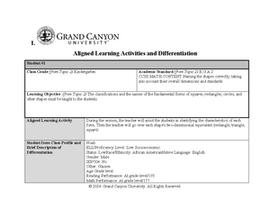 Benchmark template T7 ELM 315 Planning Reading Instruction (1) (2 ...