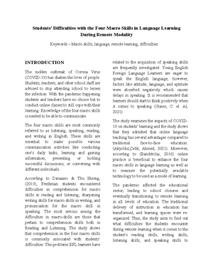 Pedagogical Functions OF CODE- Switching IN Language Instruction 11-01-2022 - Pedagogical ...