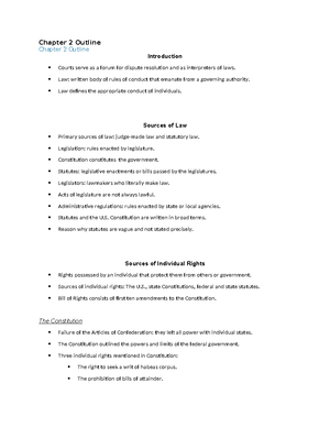 Chapter 6 Outline - Chapter 6 Outline Chapter 6 Outline Defense ...