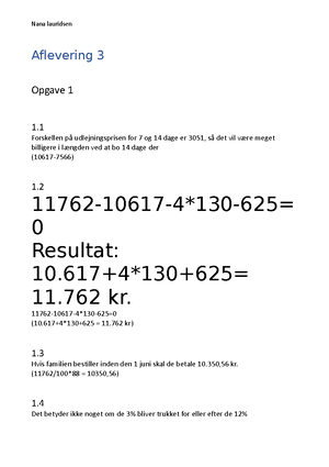 Omregning af længder+Areal og omkreds - OMREGNING AF LÆNGDER Opgave 1 ...