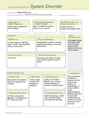 ATI System Disorder Evaluating Findings for a Client Who Has Pneumonia ...