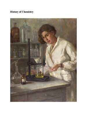 History of Chemistry - Here is a brief overview of the key milestones ...