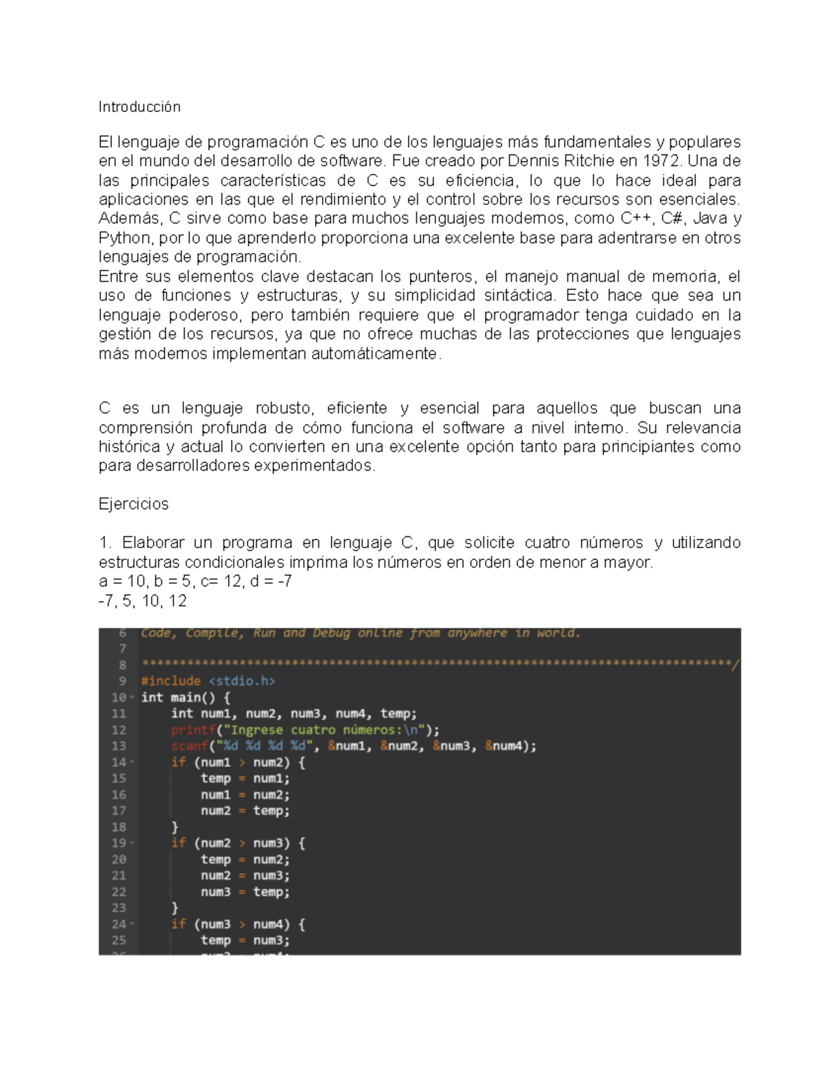 P7progra - Práctica de laboratorio 7, fundamentos de programación ...