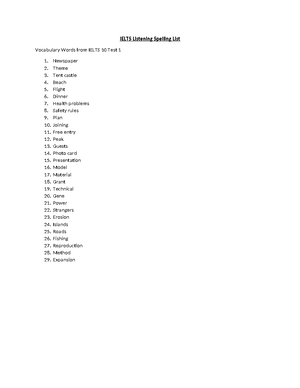 Ielts+Listening+Spelling+List - IELTS Listening Spelling List (Study ...