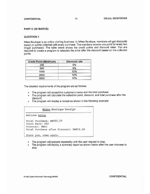 CSC 404 - HEHE - CSC 404 ASSESSMENT 2 PREPARED FOR: MR. HAKIMI AIMAN ...