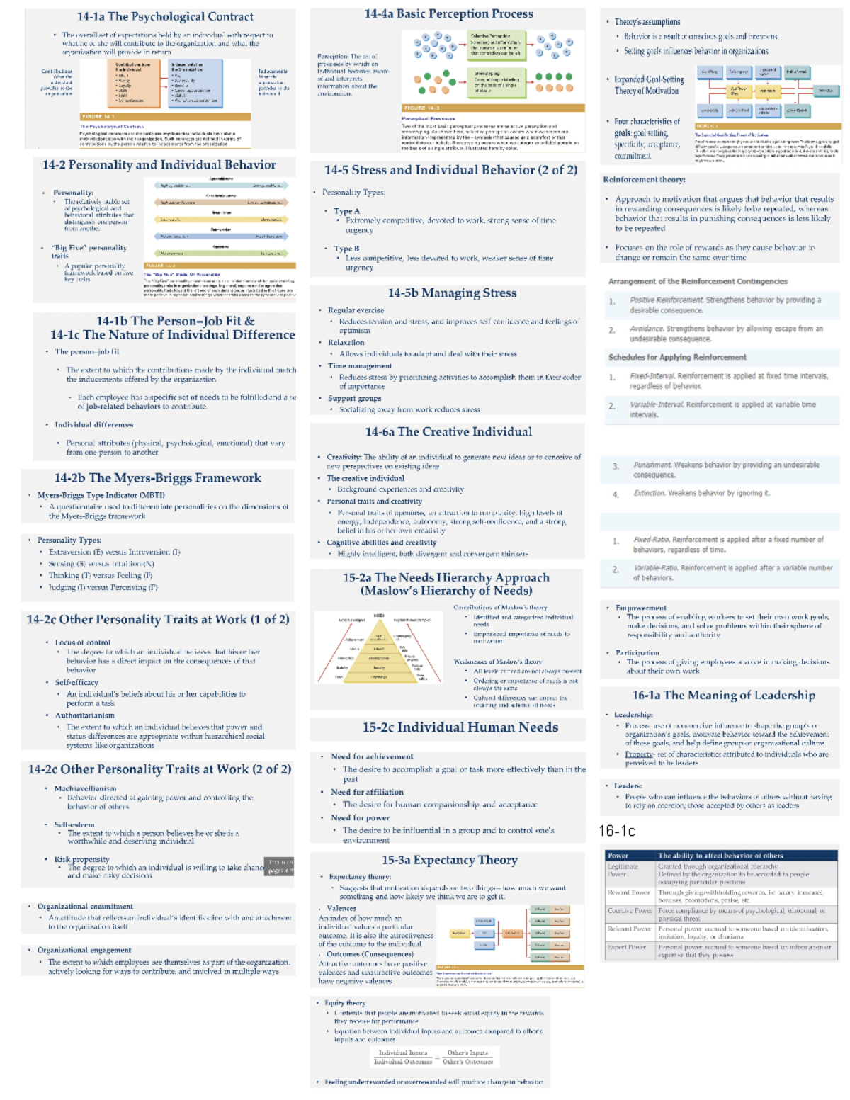 Mgt test - Google Docs - Summary Principles of Management - 16-1c Least ...