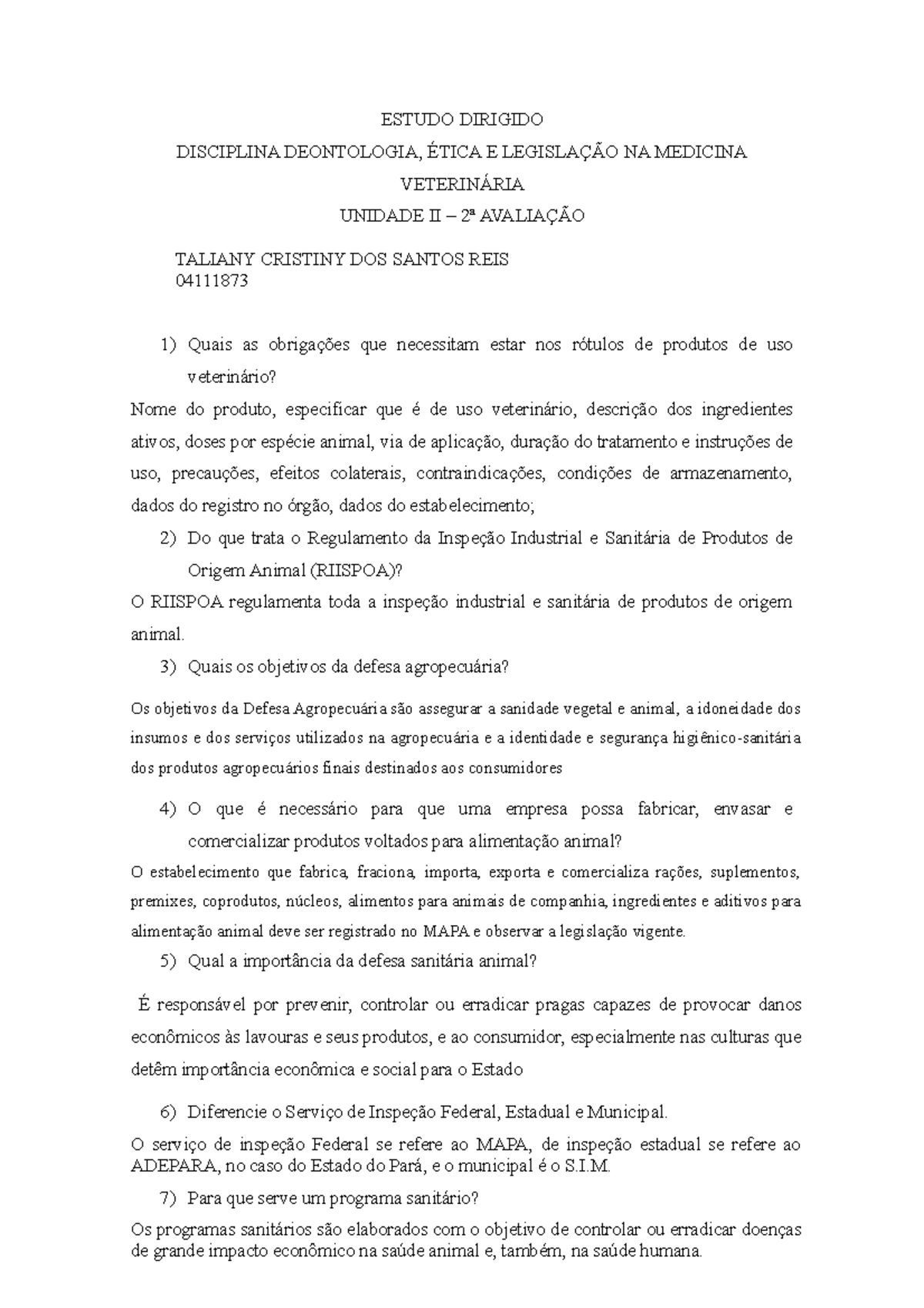 Estudo Dirigido Exemplo Pdf - FDPLEARN