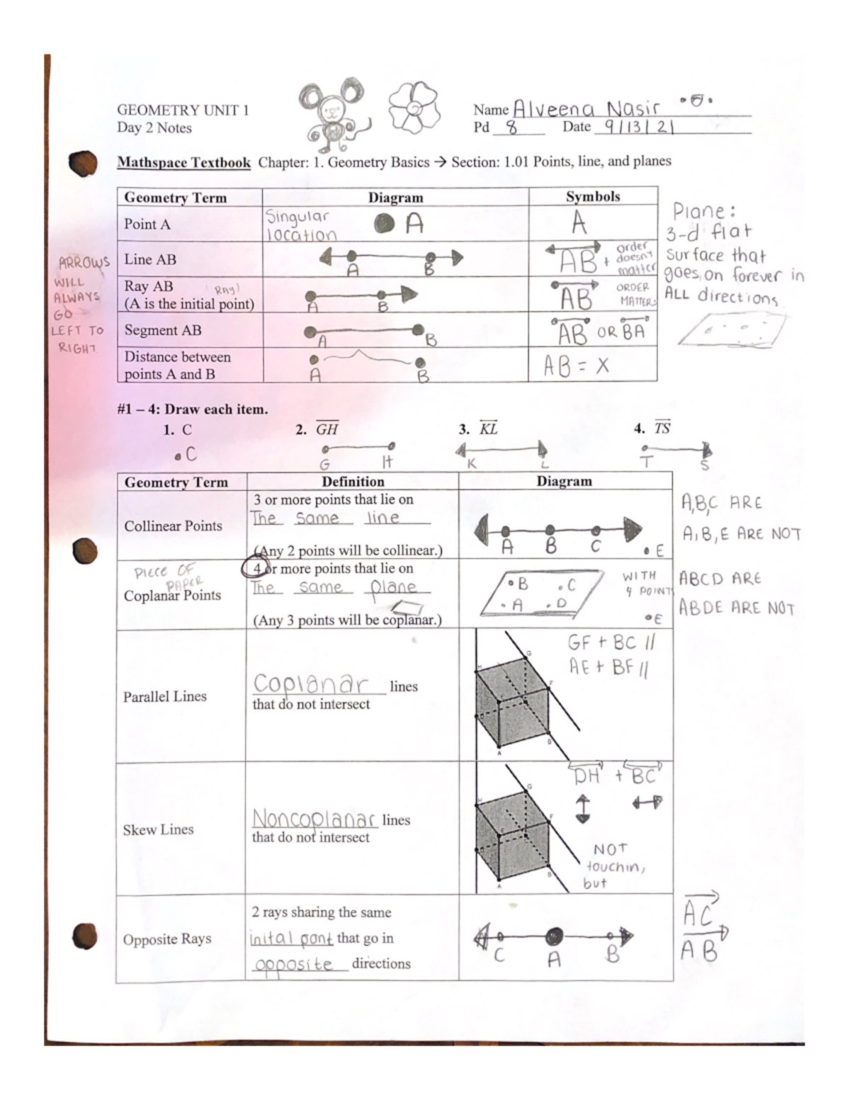 A - Going over the basics of Geometry - MATH 302 - Studocu