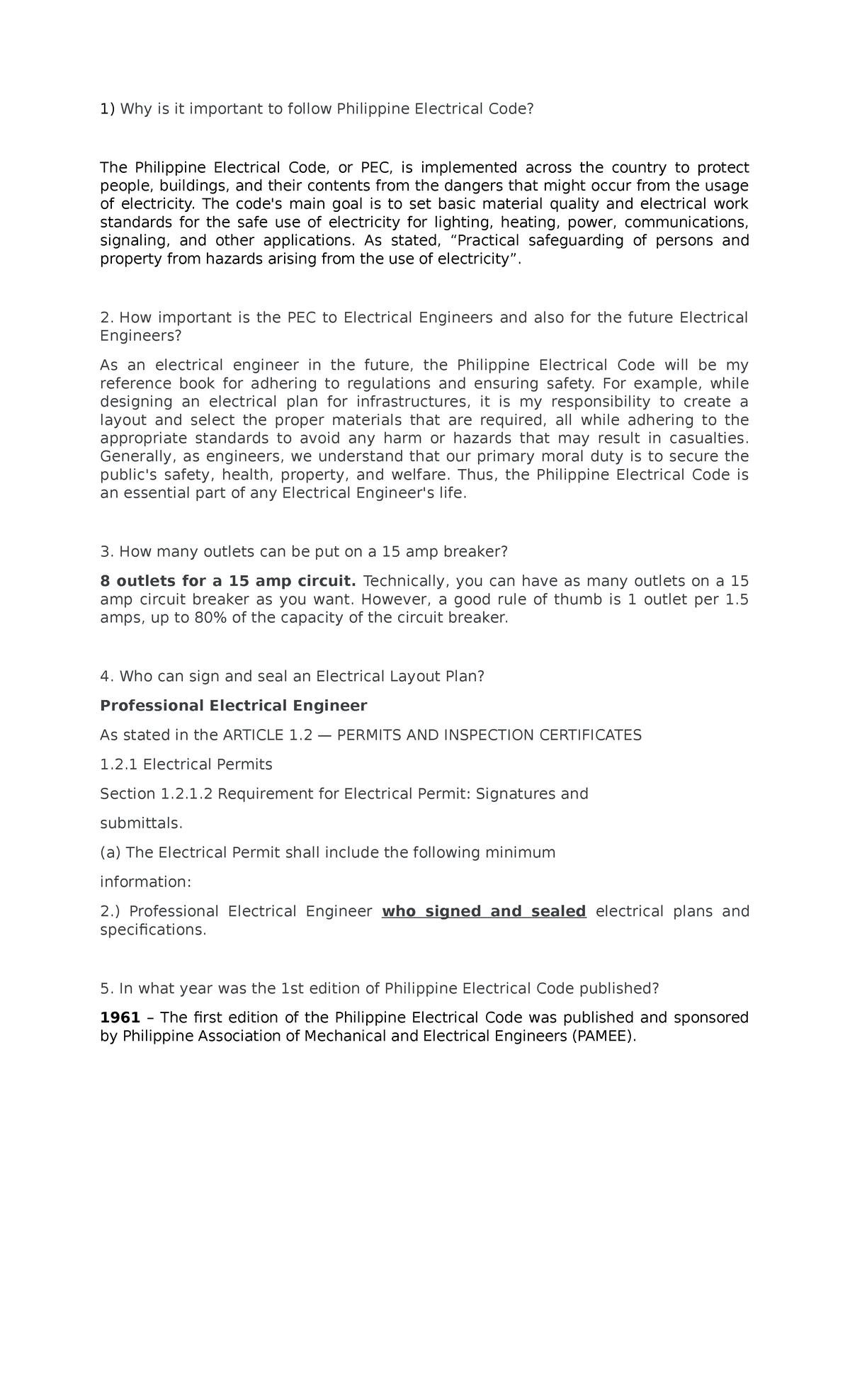Electrical Safety AND Standards - Why is it important to follow ...