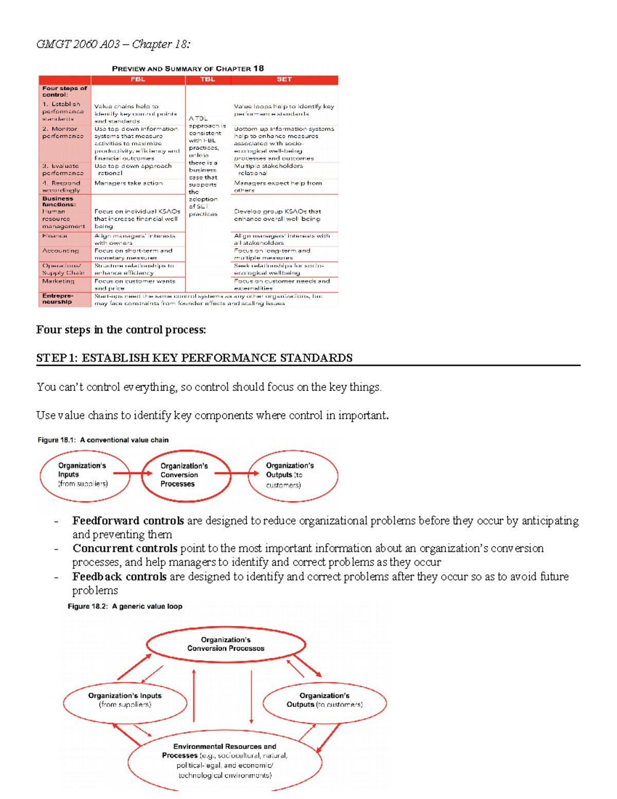 Chapter 18 GMGT 2060 - notes - GMGT 2060 A03 – Chapter 18: Four steps ...