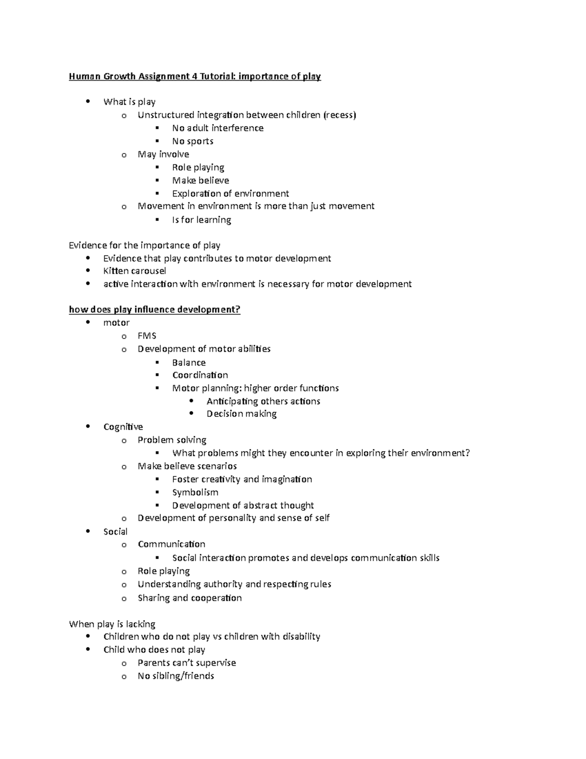 Human Growth Assignment 4 Tutorial - Human Growth Assignment 4 Tutorial ...